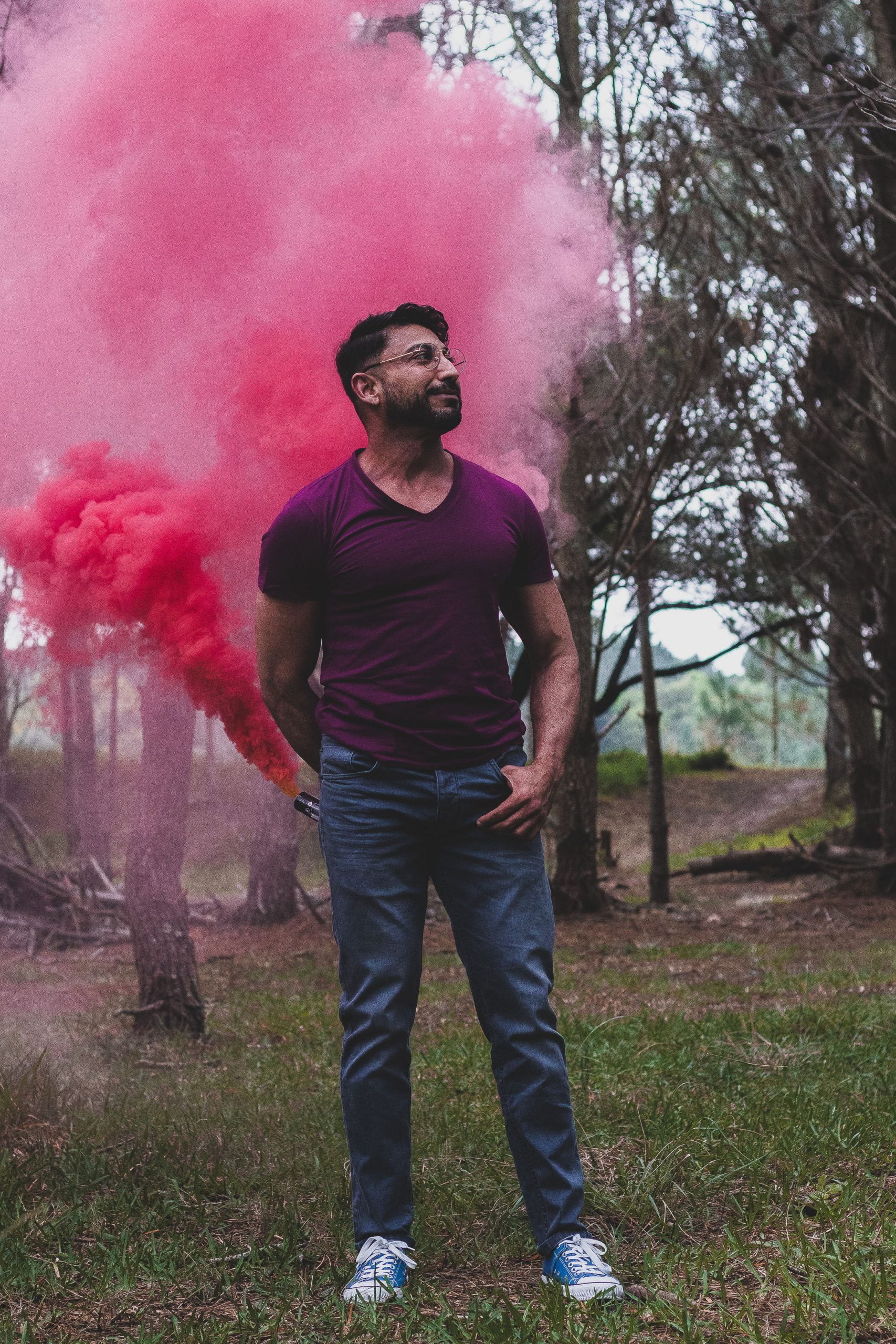 Pink Ring Pull Smoke Effect | Paintball Heaven